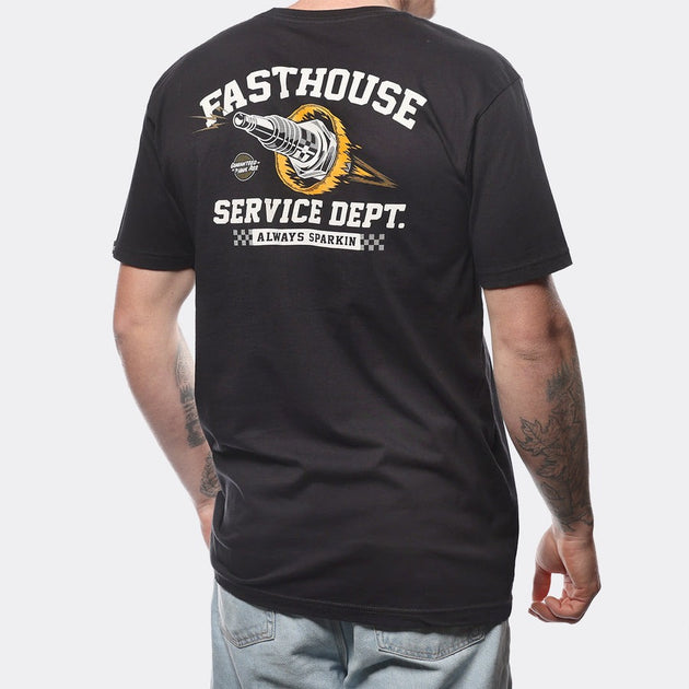 Fasthouse Ignite Tee - Black – Perth County Moto