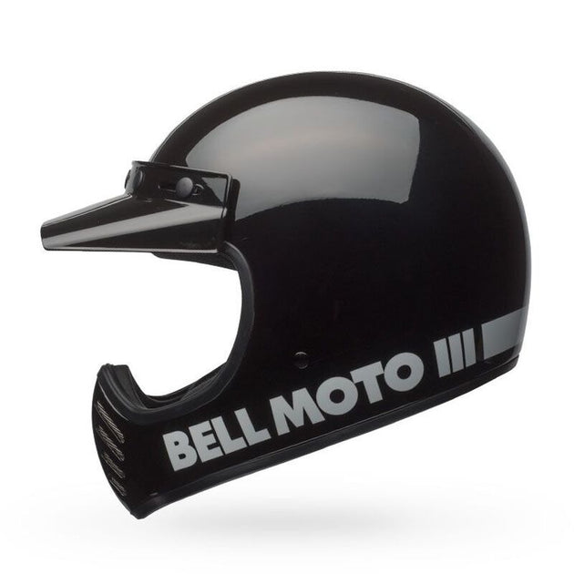 Bell Moto-3 - Classic Gloss Black – Perth County Moto