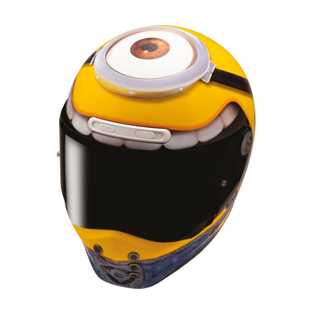 HJC V10 Minions Motorcycle Helmet - Limited Edition DOT ECE Certified ...