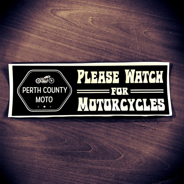 Bumper Sticker – Perth County Moto