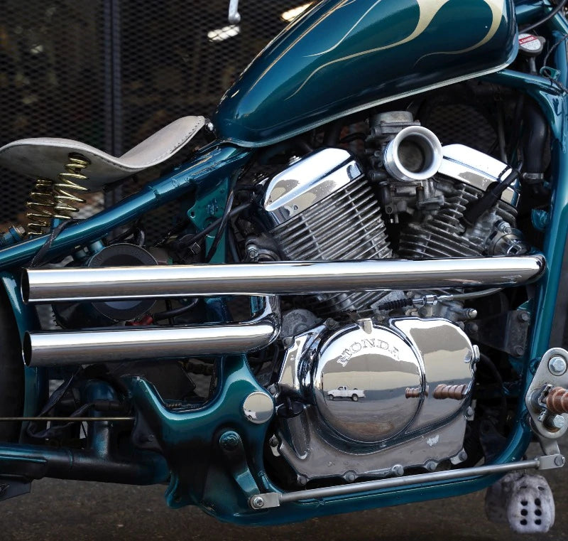 Honda Shadow Exhaust Modification